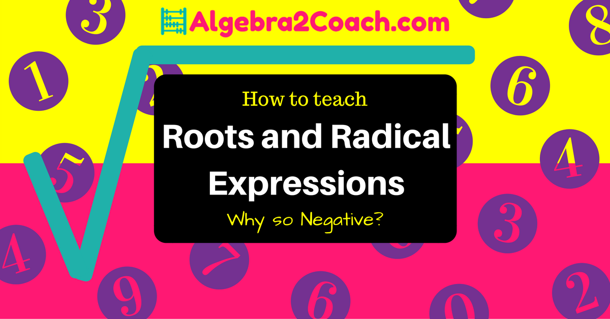 roots-and-radicals ⋆ Algebra2Coach.com