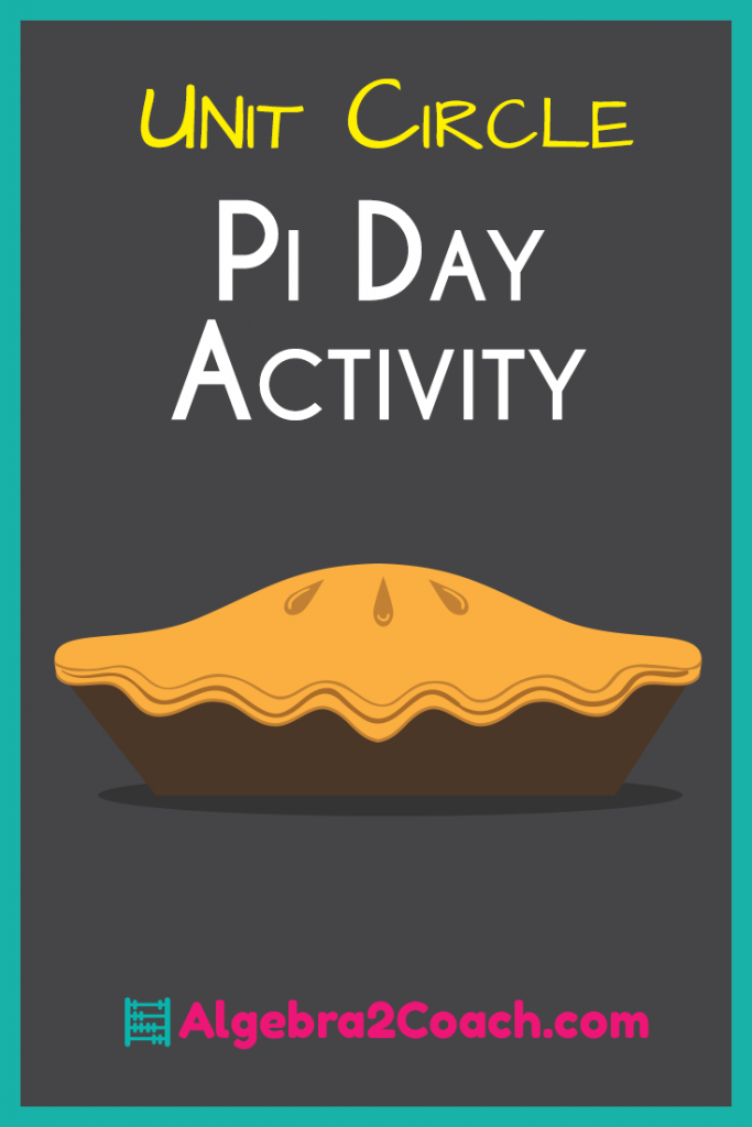 Pi Day Algebra 2 - Unit Circle Activity - Algebra2Coach.com